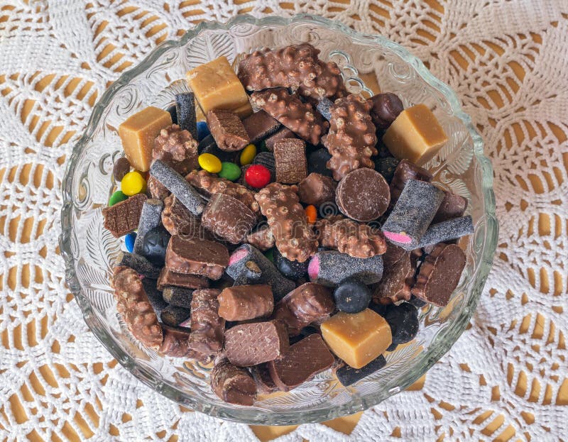 A variety of sweets stock photo. Image of group, ammoniac - 77010000