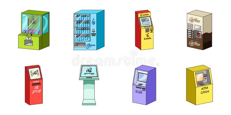 Variety of Terminals Icons in Set Collection for Design Stock Vector ... Variety of Terminals Icons in Set Collection for Design Stock Vector ...