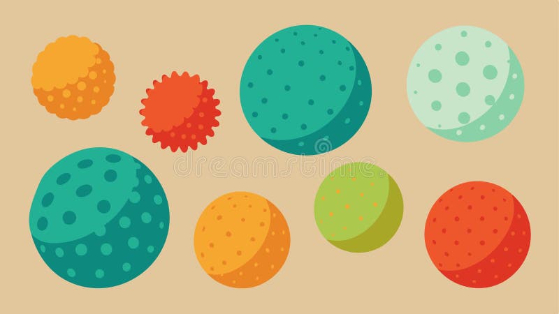 A Variety of Textured Balls from Smooth To Bumpy Allowing for Tactile ...