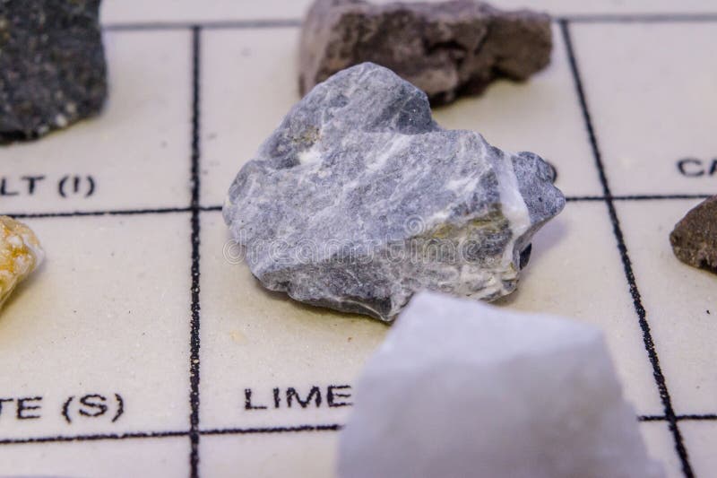 Variety Type of Rocks or Stone Isolated on Background. Rocks ...