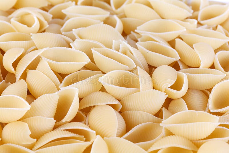 A Variety of Types and Forms of Italian Pasta. Dry Pasta in the Shape ...