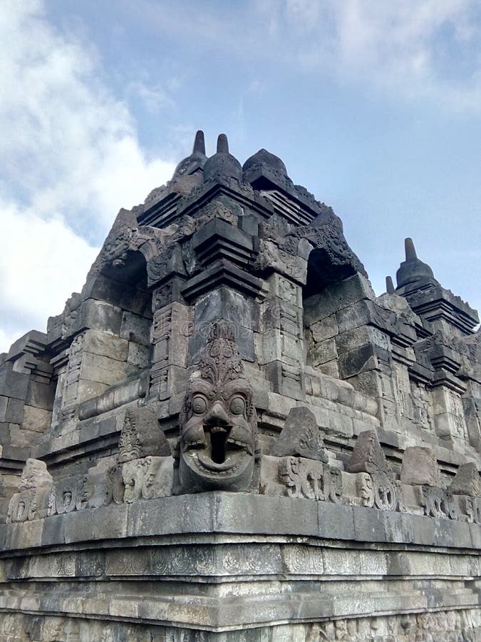 Borobudur Temple in Magelang, Central Java, Indonesia Stock Photo ...