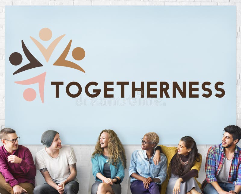 Variety Unity Treatment Togetherness Graphic Concept Stock Image ...