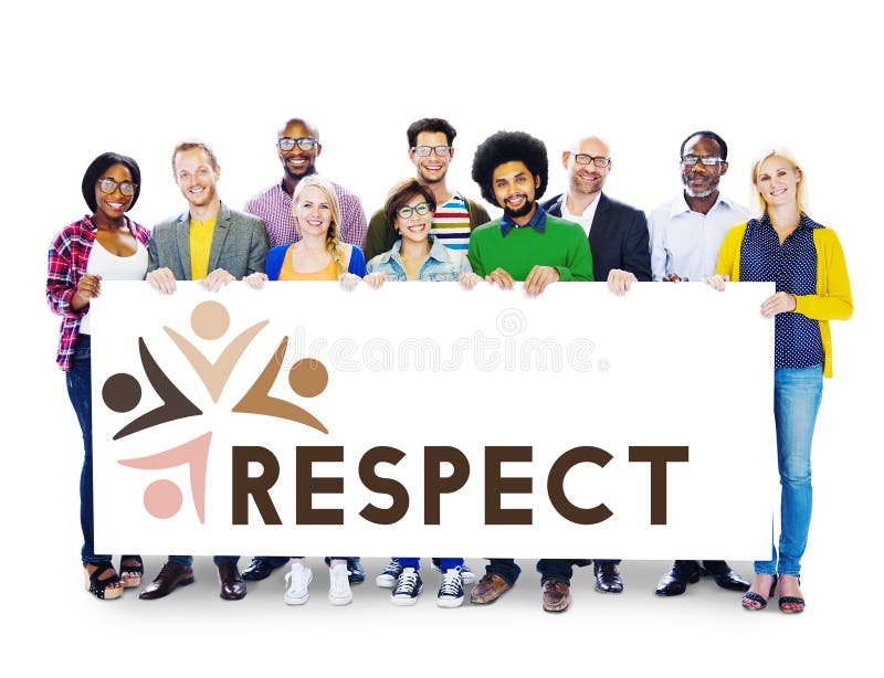 Variety Unity Treatment Togetherness Graphic Concept Stock Image ...