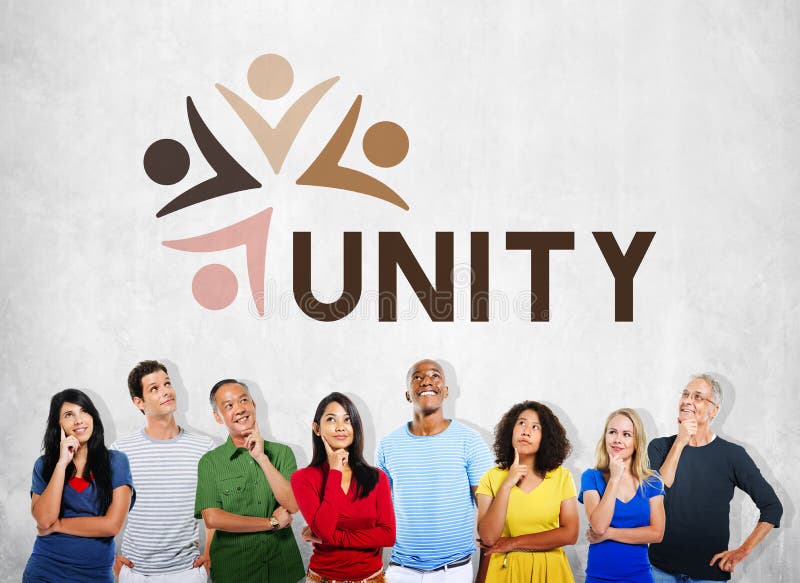 Variety Unity Treatment Togetherness Graphic Concept Stock Image ...