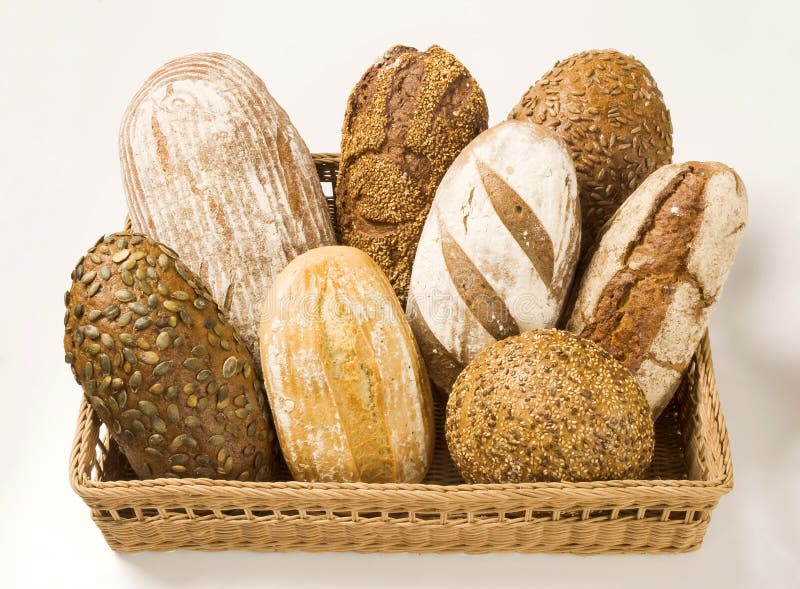 Varias clases de pan foto de archivo. Imagen de quebradizo - 9263036