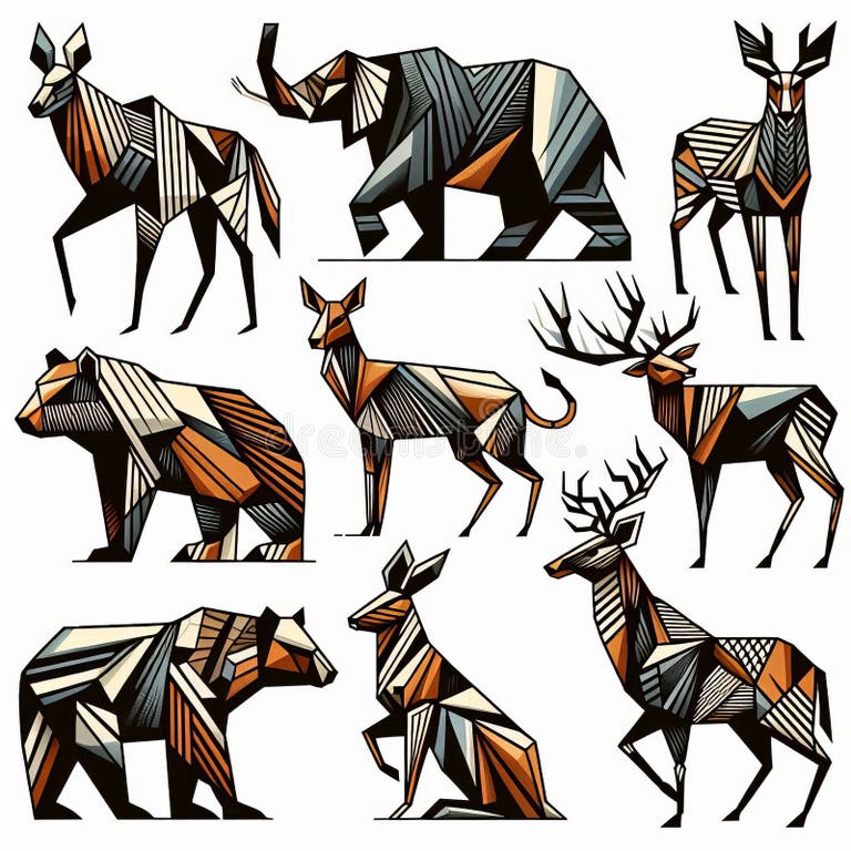 Animal Forms Stock Illustrations – 10,269 Animal Forms Stock ...