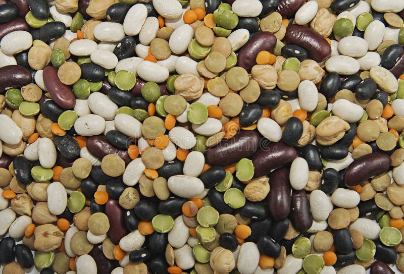 Various beans background stock image. Image of horizontal - 26717691