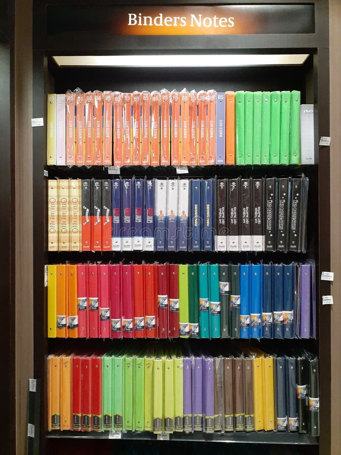 Binders notes editorial photography. Image of corporate - 200425597