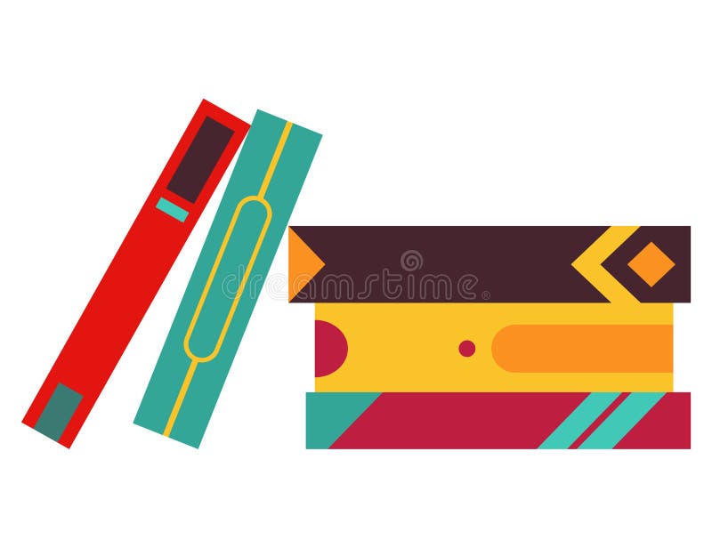 Various Books, Stack of Books, Notebooks. Set for Book Lovers. Read ...