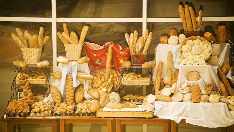 Bakery - Bread store stock photo. Image of shoose, pick - 5303500