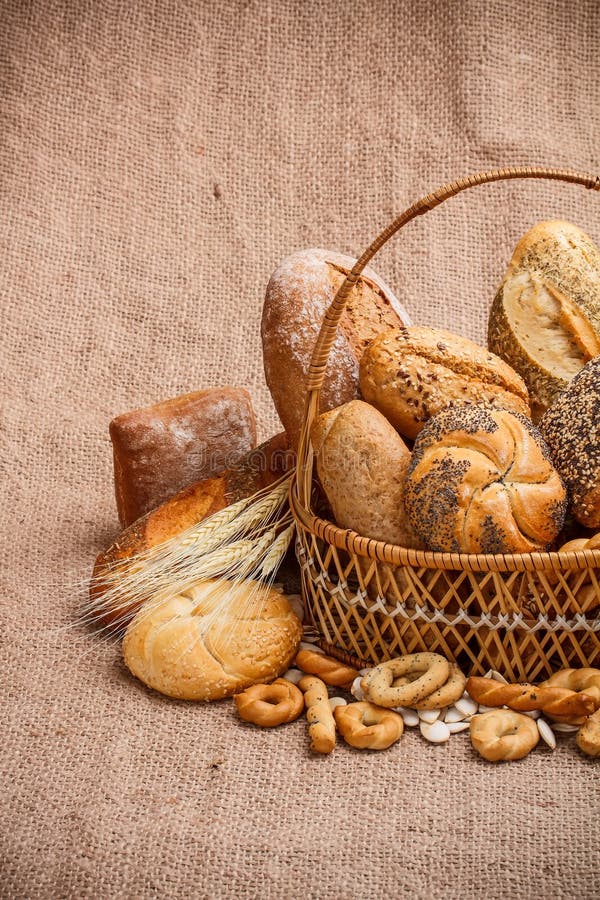 Various breads stock photo. Image of brown, bread, fresh - 28621874