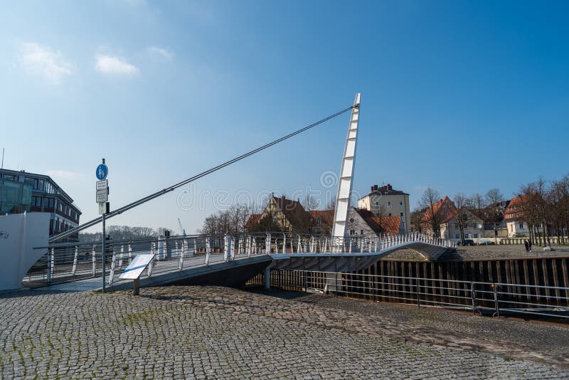 Bridges Transitions in Lobby of Modern Architecture Building Stock ...