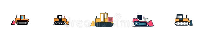 Different Bulldozers Stock Photos - Free & Royalty-Free Stock Photos ...