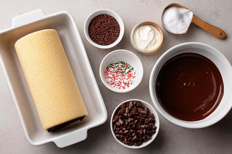 Yule Log Dessert Signage Ideas Stock Photos - Free & Royalty-Free Stock ...