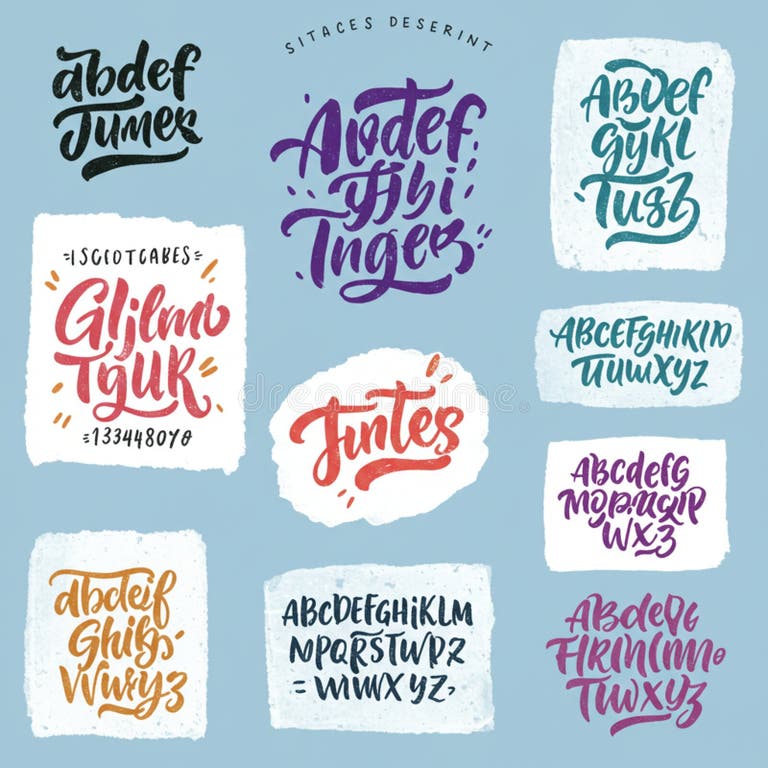 Alphabets Lowercase Stock Illustrations – 548 Alphabets Lowercase Stock ...