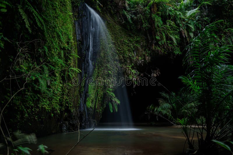From Various Camera Angles this Waterfall is Still Beautiful Stock ...