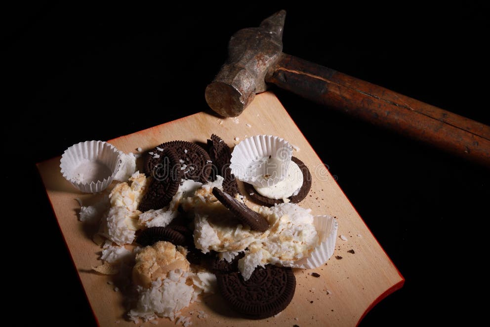 Candy Mess: Various Candies are Scattered Stock Photo - Image of plot ...