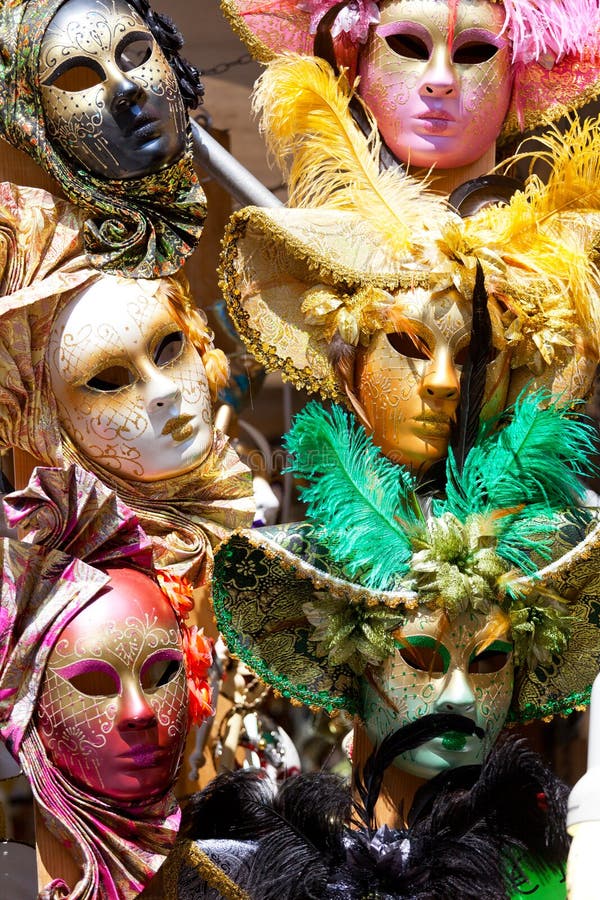 Various carnival masks stock image. Image of mask, italy - 41549887
