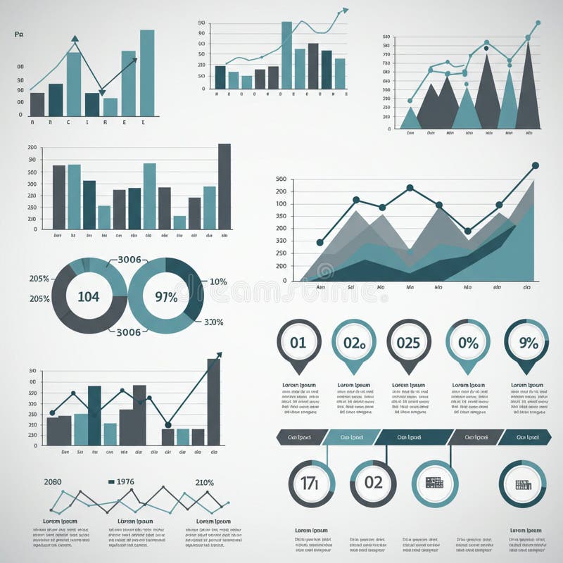 Graphs Display Stock Illustrations – 27,073 Graphs Display Stock ...