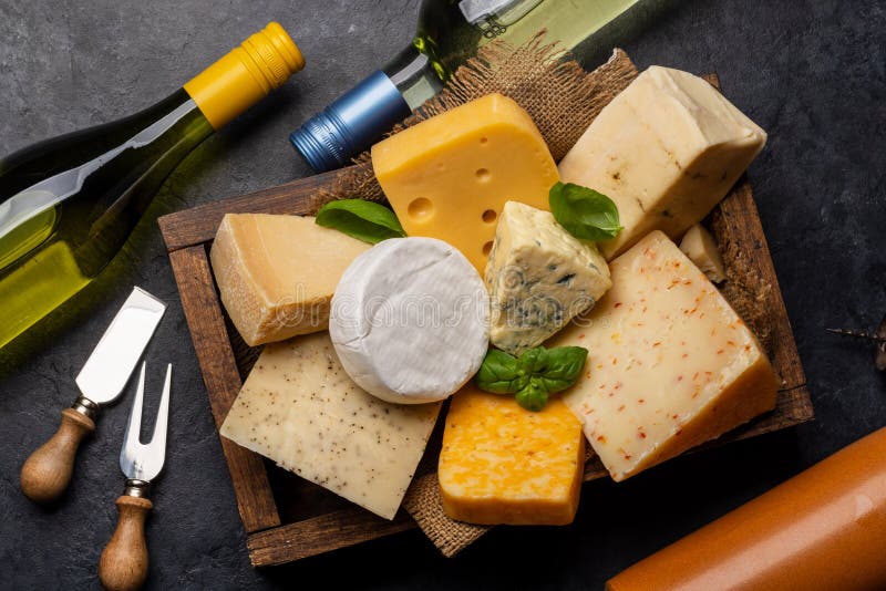 Various cheese stock photo. Image of bottle, appetizer - 266794604