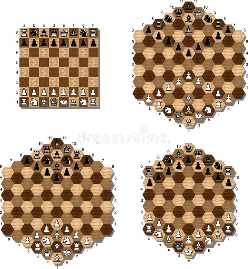 Various chess table stock vector. Illustration of object - 24065179