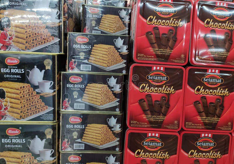 Wafer snacks stock photo. Image of wafer, meal, crispy - 223036474