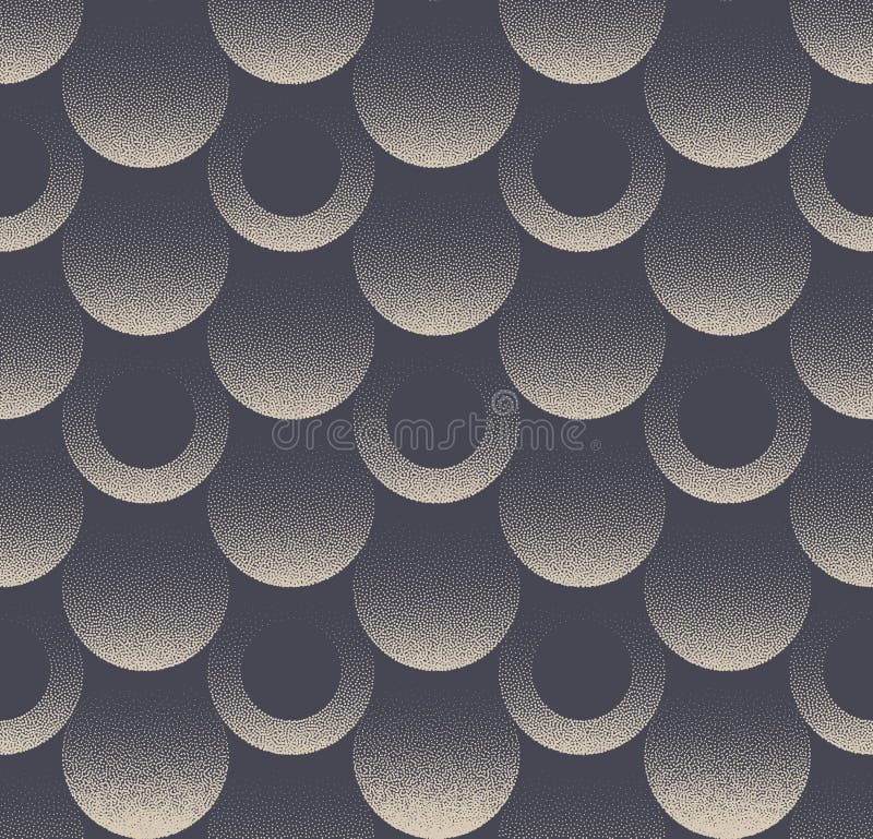 Various Circles Fancy Trend Seamless Pattern Vector Artistic Abstract ...