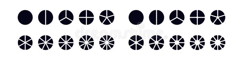 Various Circular Geometric Shapes in a Sequence Illustrating ...