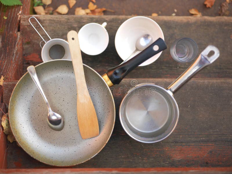 Various clean kitchenware stock photo. Image of food - 139394746
