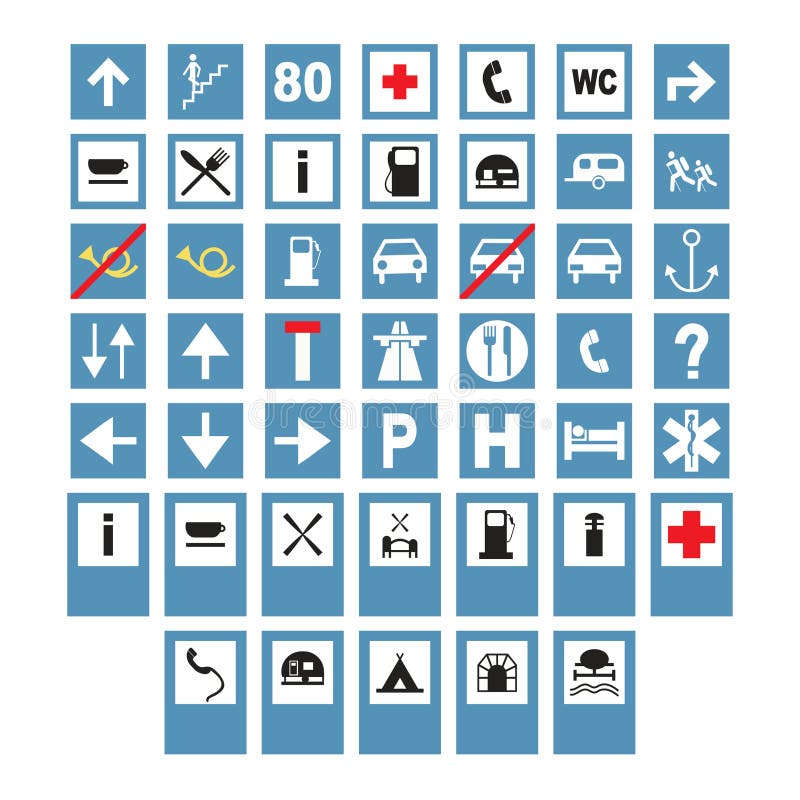 Various Signage Stock Illustrations – 3,016 Various Signage Stock ...