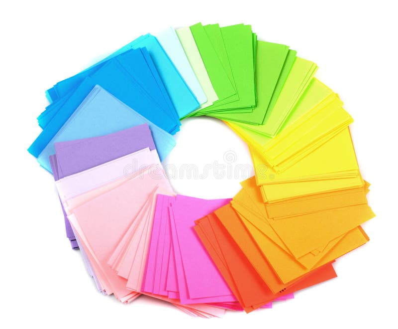 Various color paper stock photo. Image of color, hoppy - 20445422