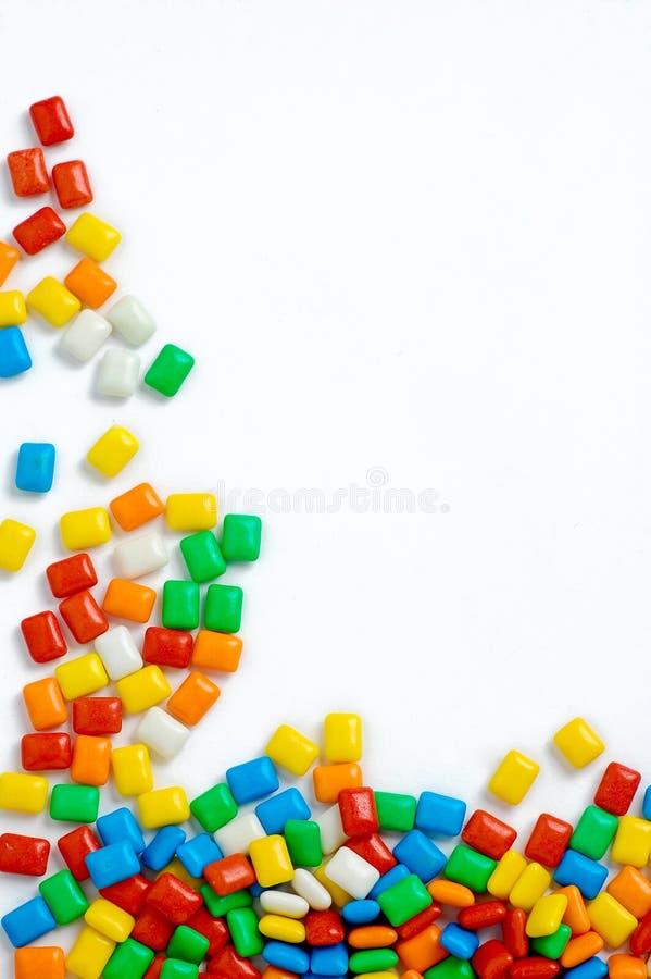 Many color candy stock photo. Image of food, brown, frame - 11724650