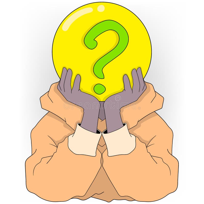 Various Colorful Characters with Question Marks Symbolizing Curiosity ...