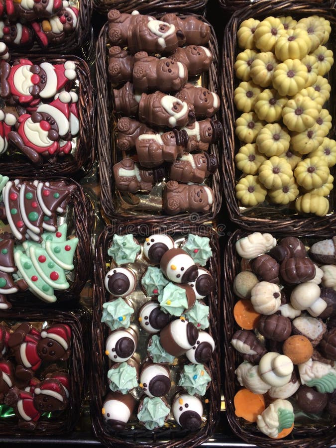 Stack of chocolate sweets stock image. Image of snack - 7644991