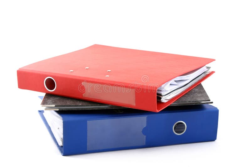 Colorful files stock photo. Image of document, files - 17971386