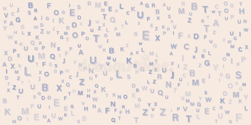 Page Random Letters Stock Illustrations – 134 Page Random Letters Stock ...
