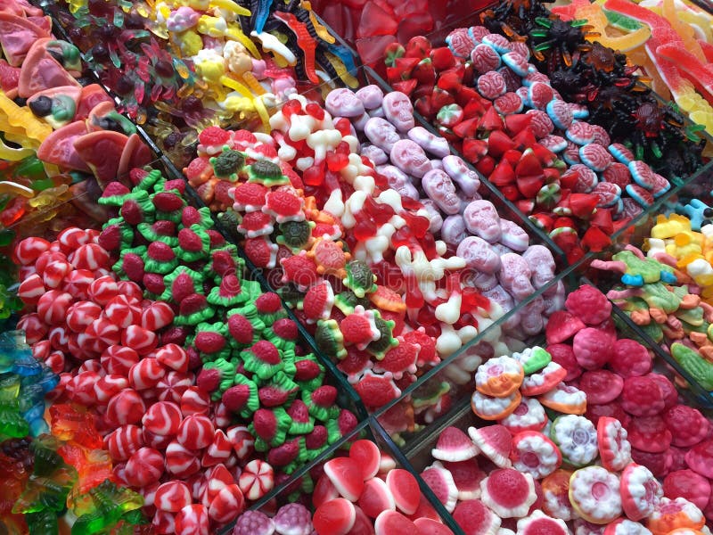 Various colorful sweets stock photo. Image of lollipops - 63087960