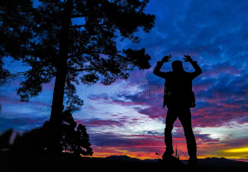 Various Colors in the Twilight Sky Stock Photo - Image of xixvmi ...