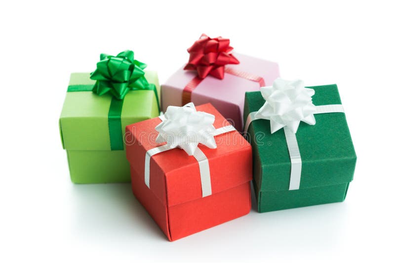 Various colour gift boxes stock photo. Image of party - 34891176