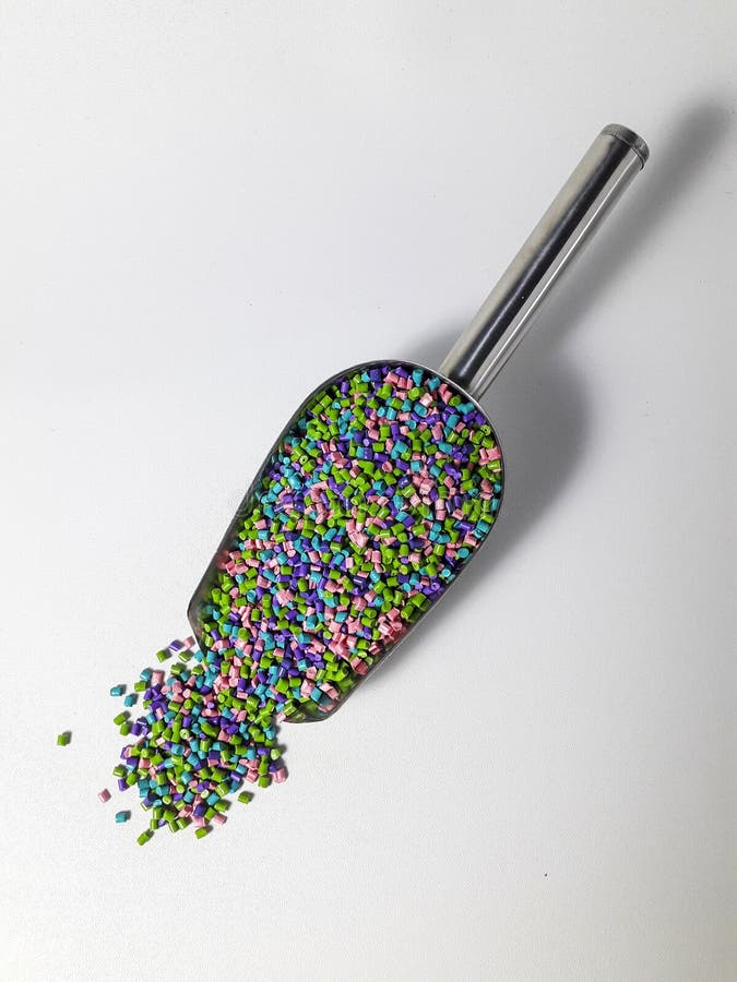 Various Colour Masterbatch Mixed Stock Photo - Image of masterbatch ...