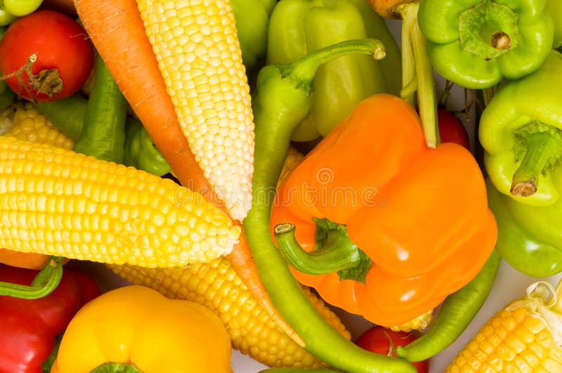 Various Colourful Vegetables Stock Image - Image of carrot, dieting ...