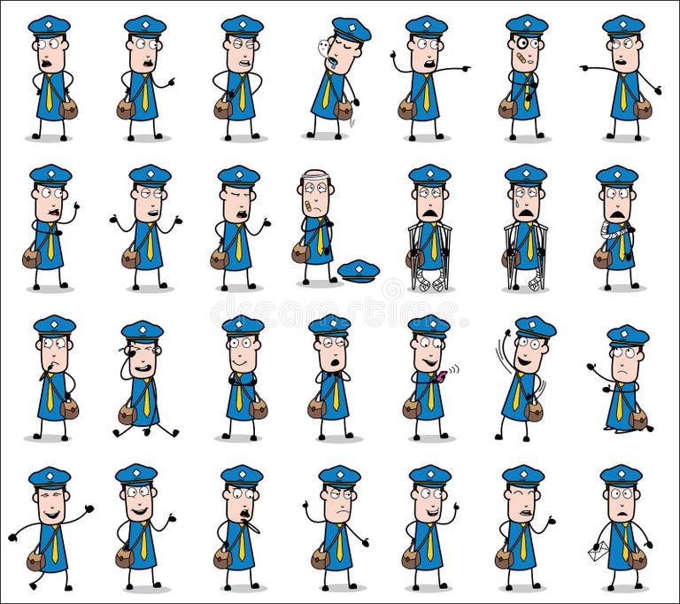 Confused Postman Stock Illustrations – 50 Confused Postman Stock ...