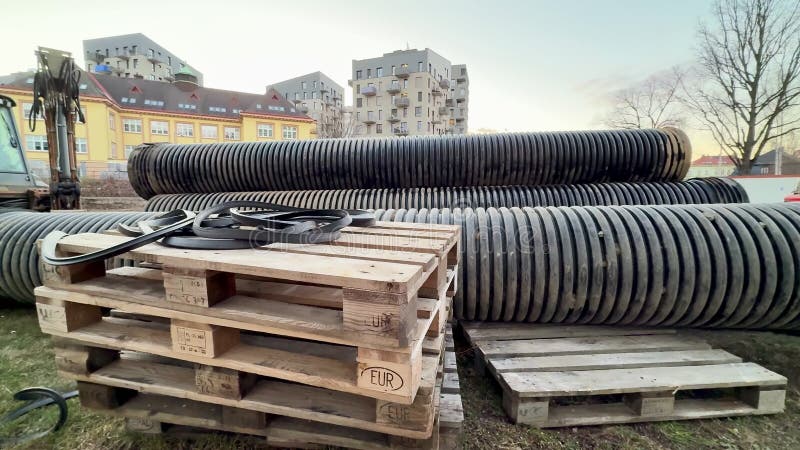 Various Construction Materials and Equipment Found on the Construction ...