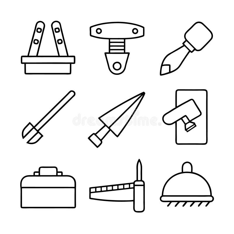 Precision Workshop Tools Stock Illustrations – 877 Precision Workshop ...