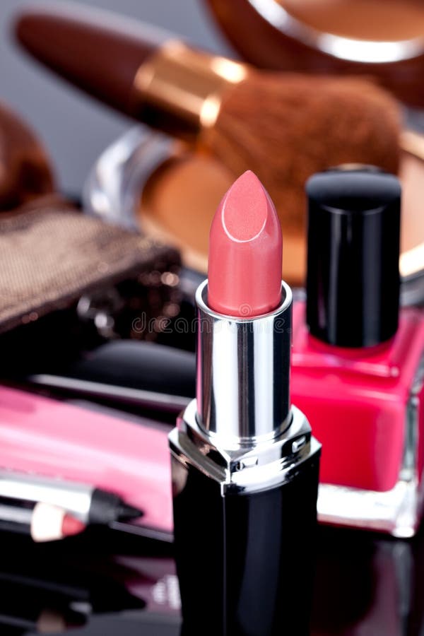 Various Cosmetics stock image. Image of beauty, fingernail - 30562497