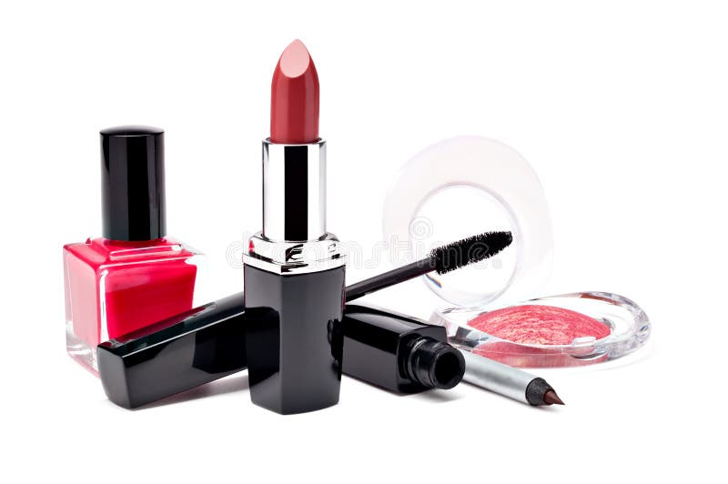 Various Cosmetics stock image. Image of fashion, color - 30397123