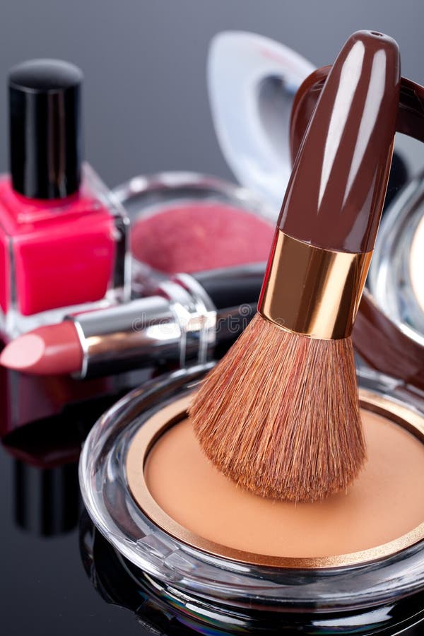 Various Cosmetics stock image. Image of cosmetic, object - 33651441