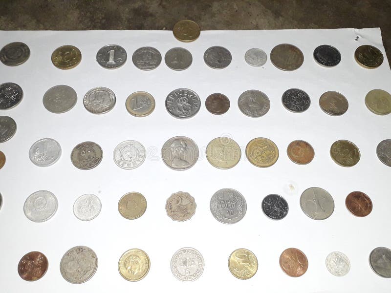 Various county money coin stock image. Image of coin - 143603021