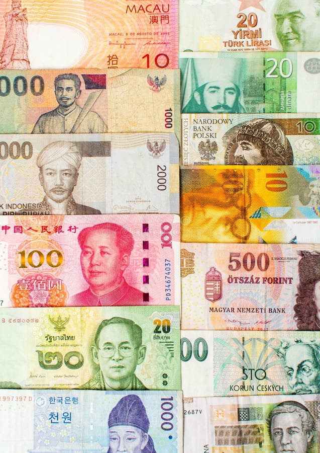 Various Currencies stock photo. Image of financial, global - 36348994